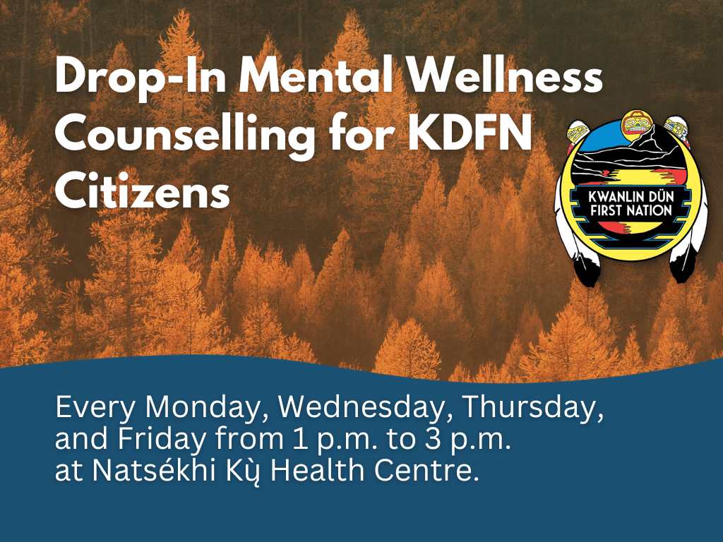 Drop-in Counselling - Kwanlin Dün First Nation