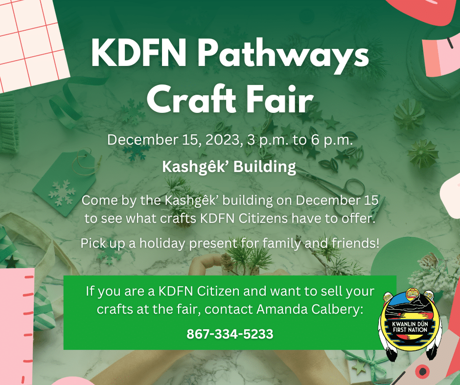 Pathways Craft Fair - Kwanlin Dün First Nation